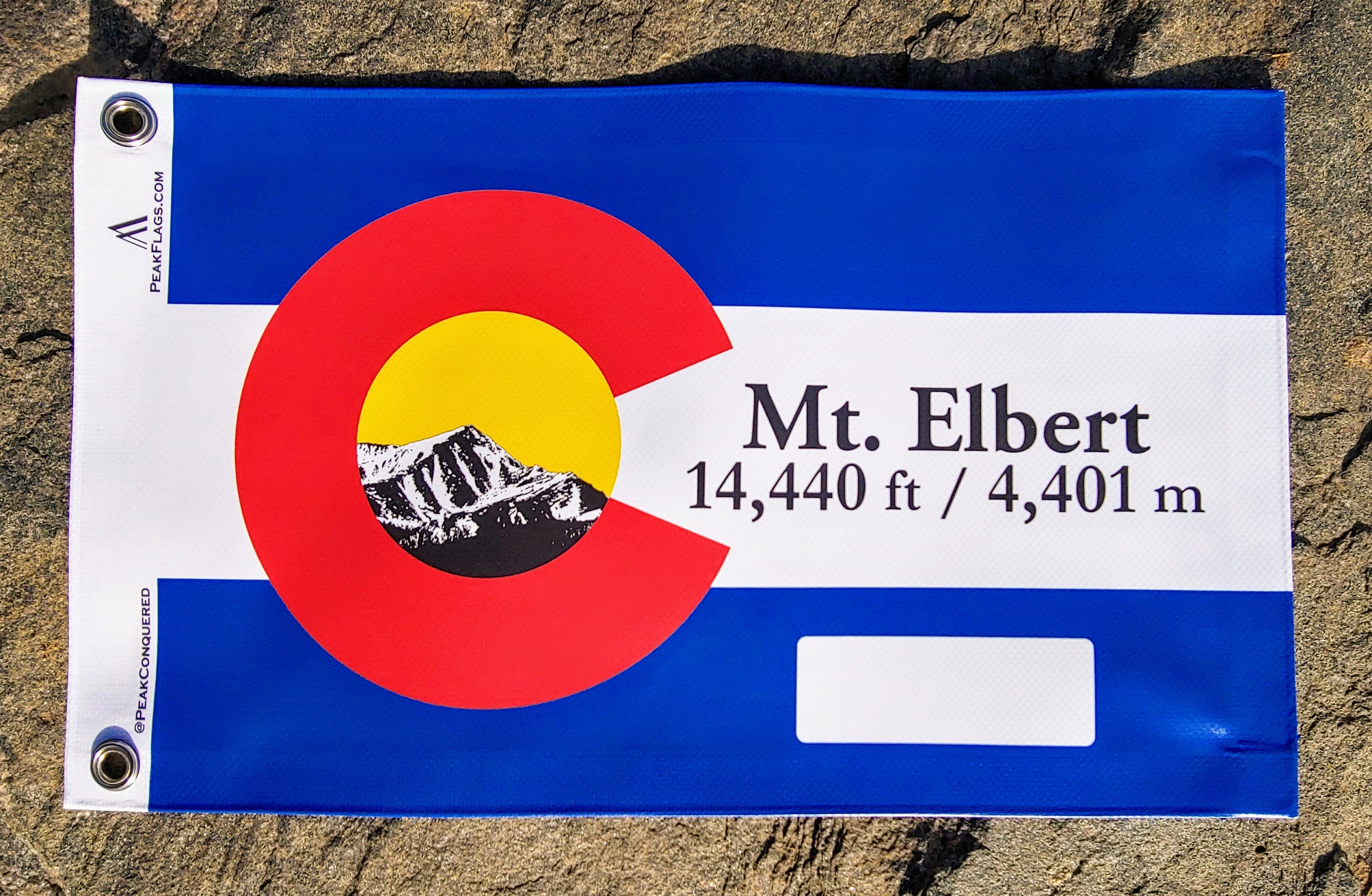 Mt Elbert - Peak Flag - Etsy