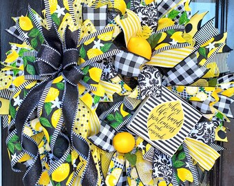 Buffalo Check Deco Mesh Wreath | Etsy