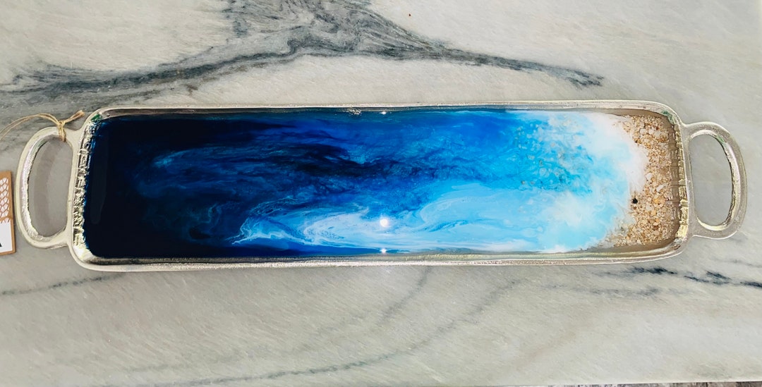 Ocean Tray Silver Color - Etsy