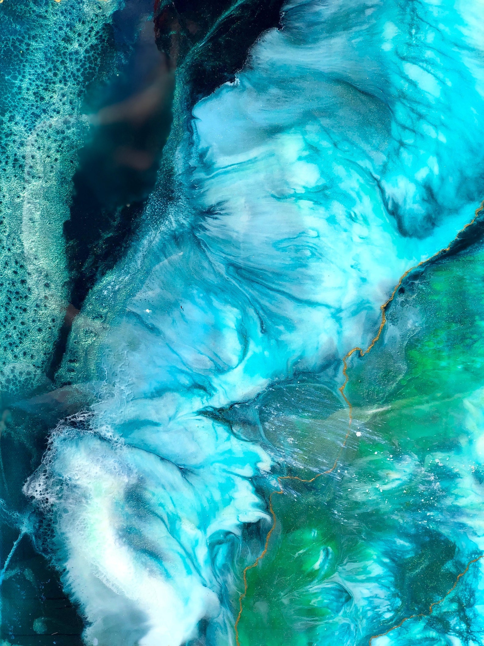 SOLD Palawan Paradise Resin Art Resin Painting Wall Art - Etsy