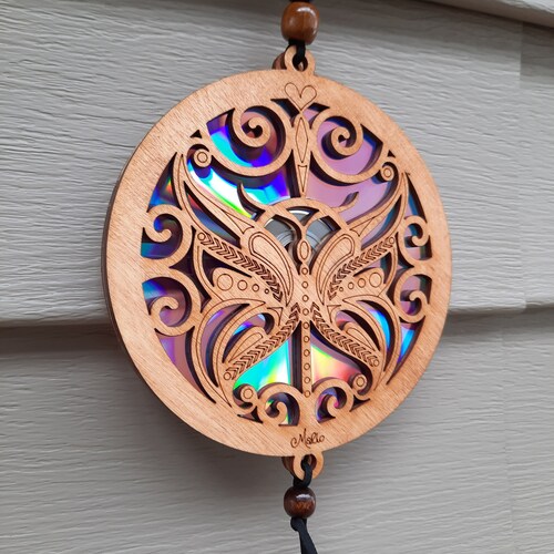 Moon Sun Suncatcher Repurposing Dvds SVGDFX PDF Instant - Etsy