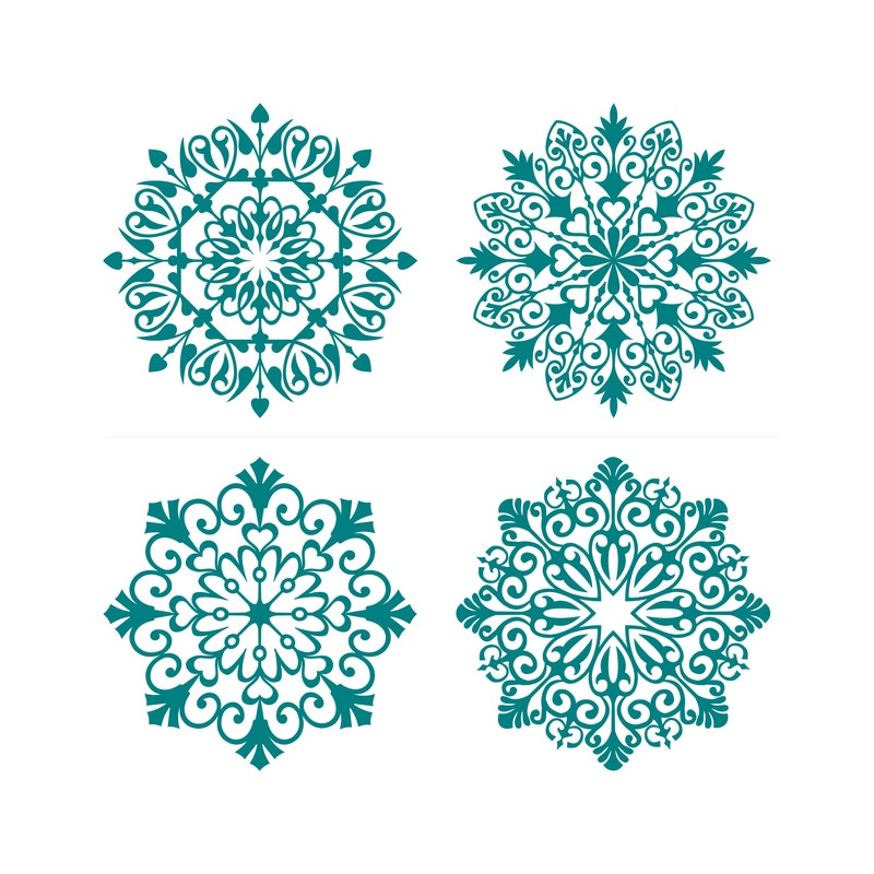 Mandala Stencil - Etsy