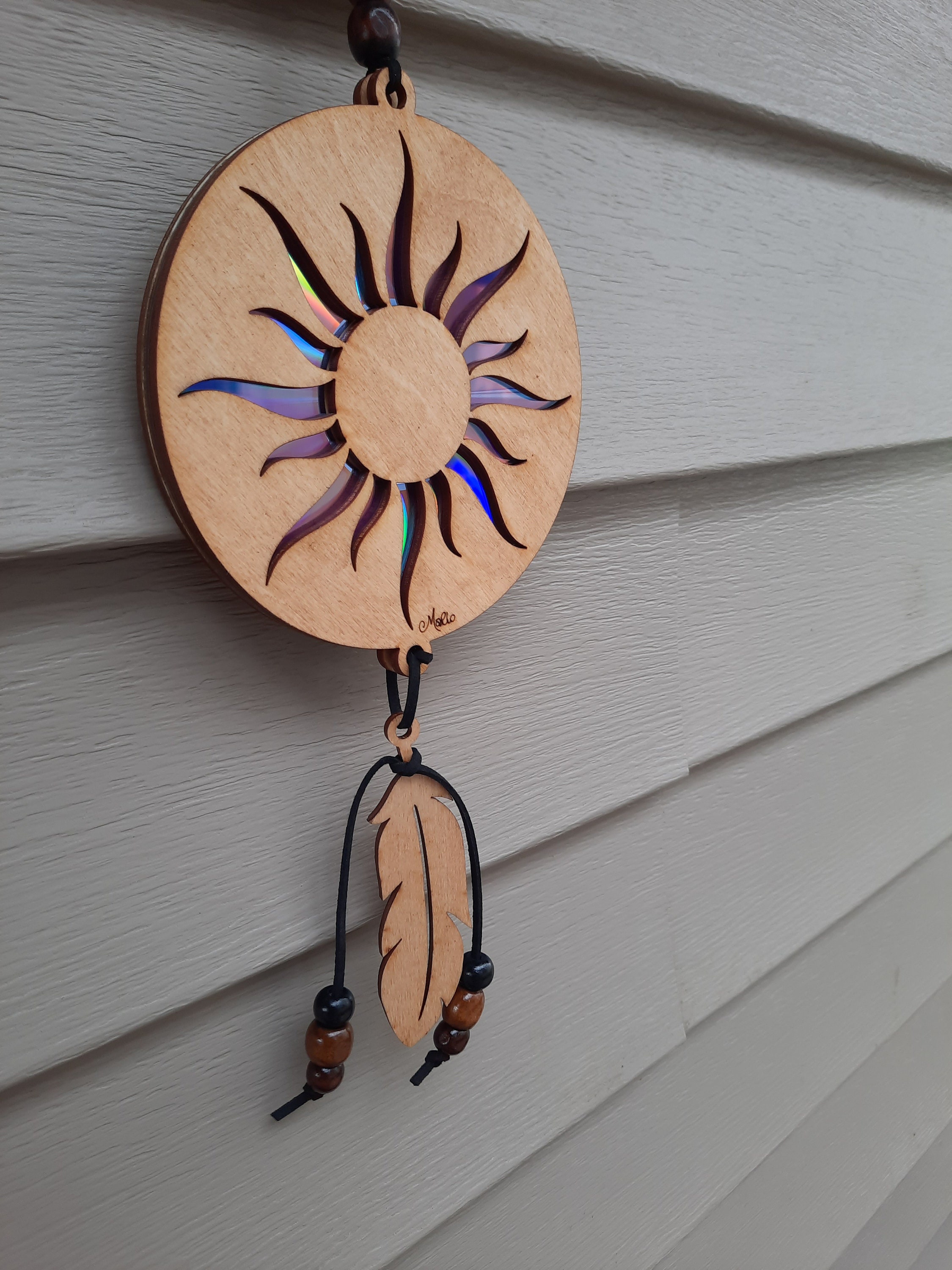 Sun Suncatcher Repurposing Dvds Laser Cut File SVG DXF - Etsy Canada