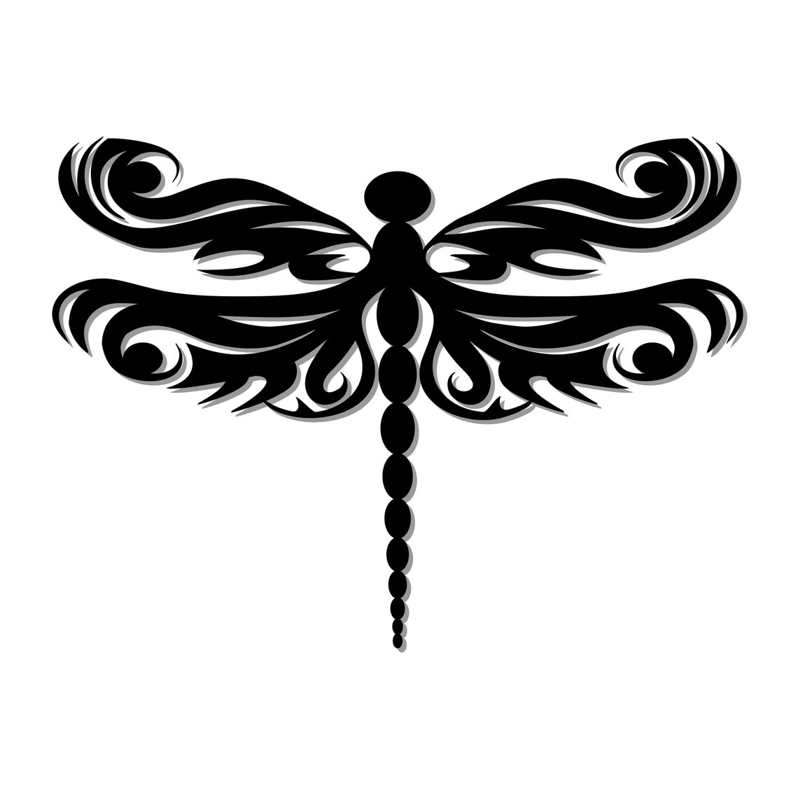 Dragonfly SVG Instant Download PDF PNG Digital Download | Etsy