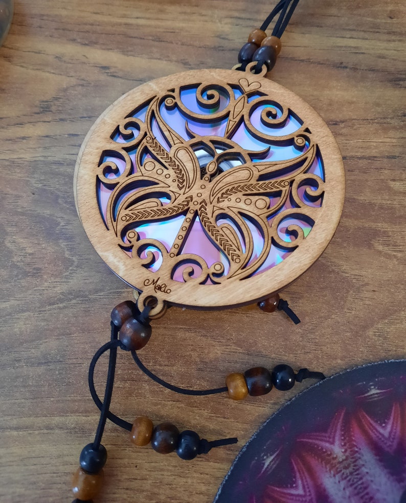Butterfly Suncatcher Laser Cut Wood With Repurposed Dvds - Etsy