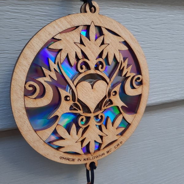 Cardinal Suncatcher Laser - Etsy