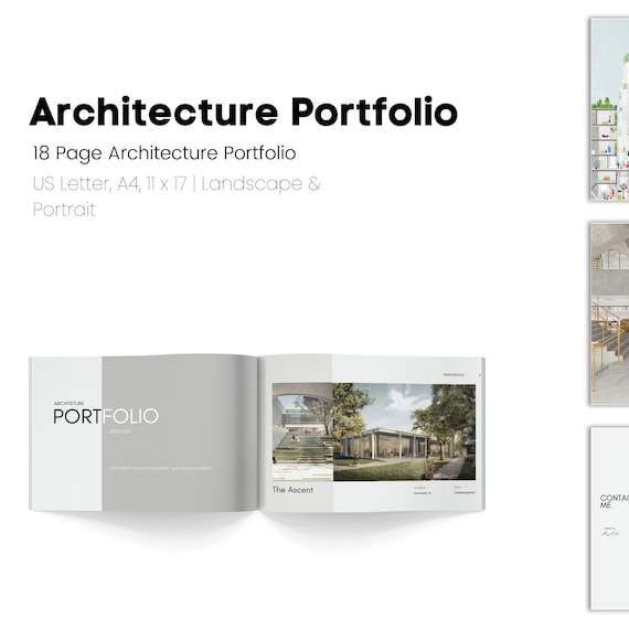 Landscape Architecture Portfolio Layout