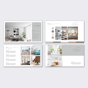 Interior Design Client Presentation Template Virtual Design Board E ...