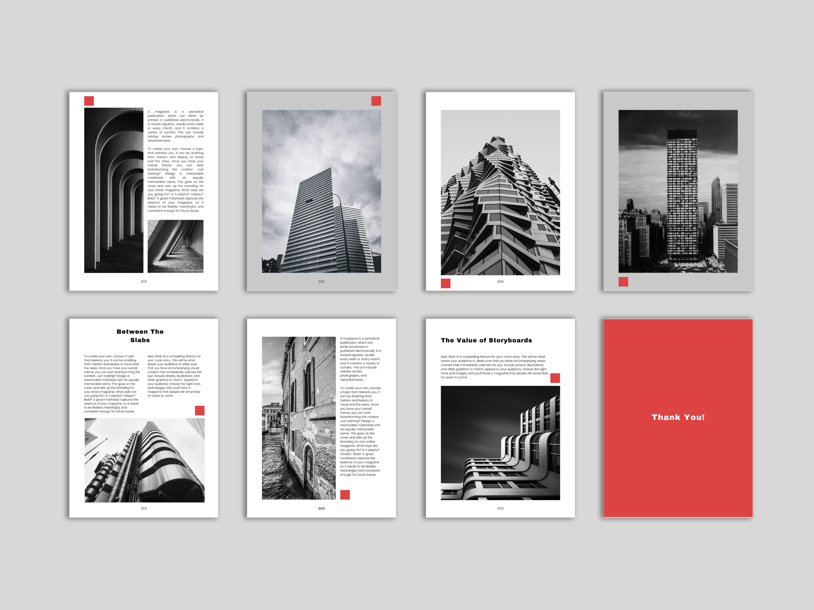 Architecture Portfolio Google Slides Presentation Template | Powerpoint ...