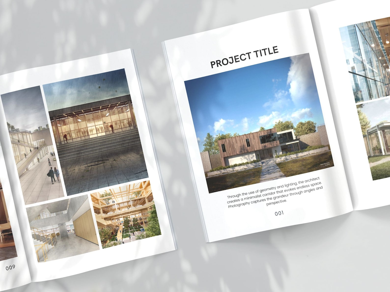 Architecture Design Portfolio Template | M.arch Portfolio Application ...
