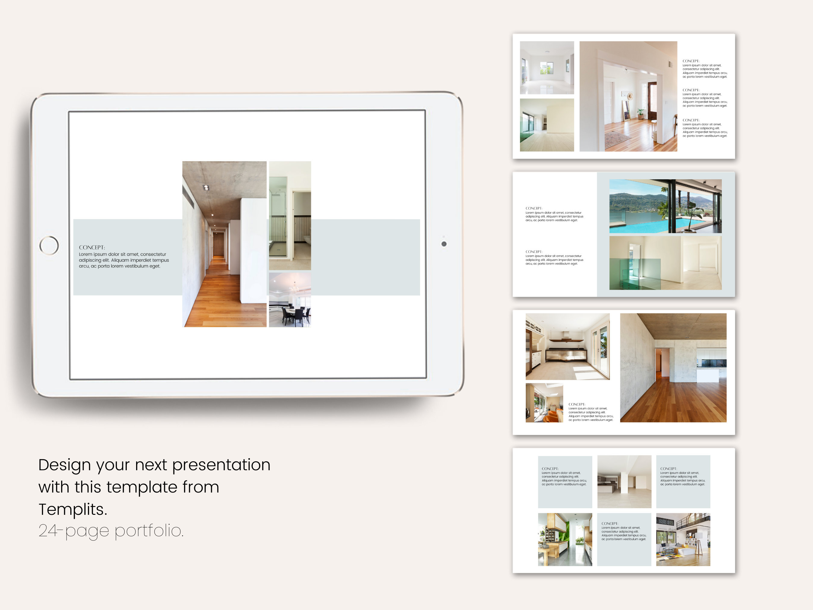 Interior Design Presentation Template: Canva Moodboard Ebook (digital ...