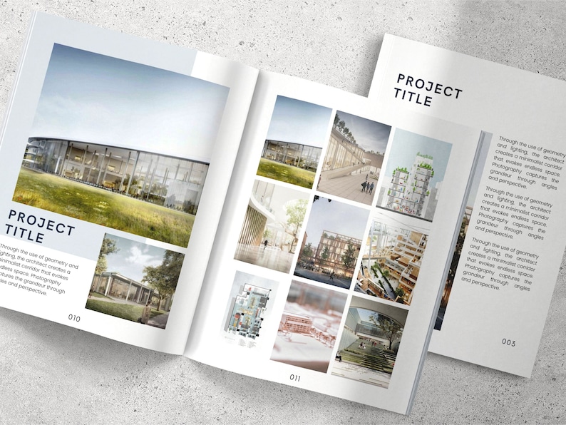 Architecture Design Portfolio Template | M.arch Portfolio Application ...
