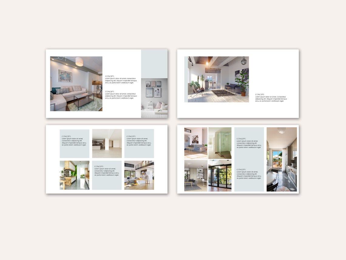 Interior Design Presentation Template Virtual Design Board E-book ...