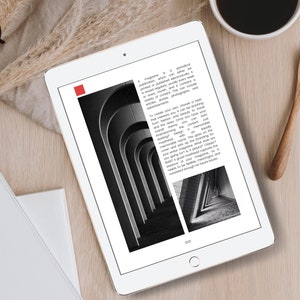 Architecture Portfolio Adobe Illustrator Presentation Template | Ebook ...