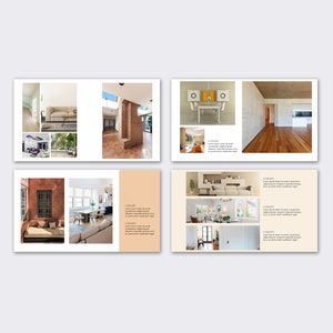 Interior Design Client Presentation Template | Light Orange | Design ...