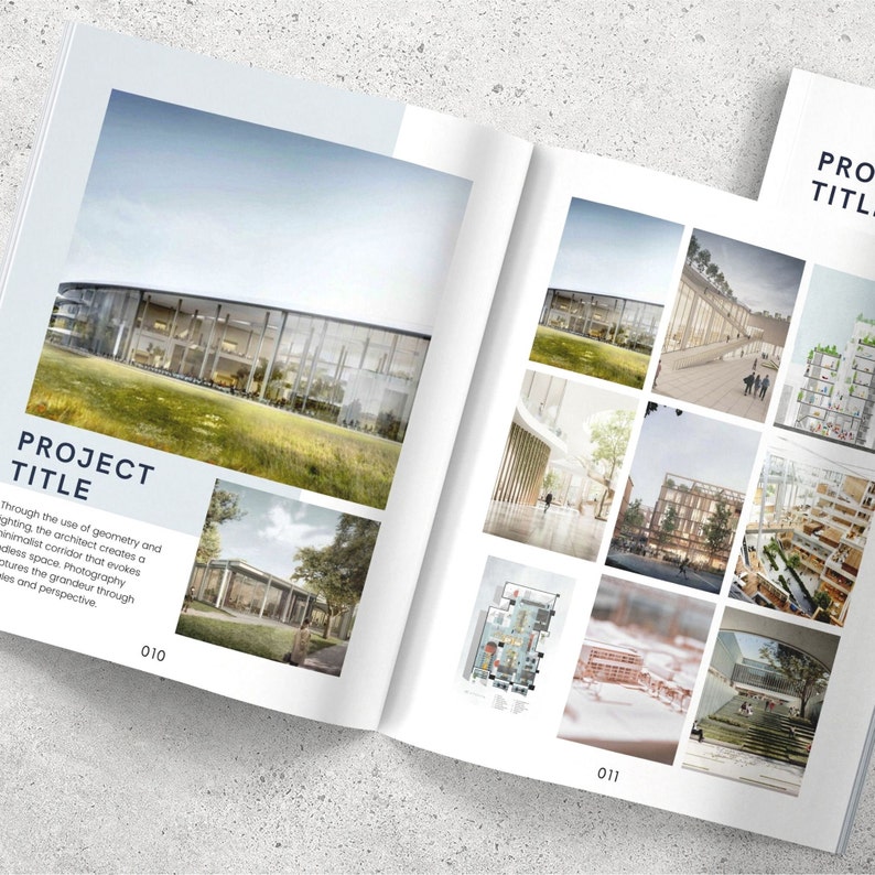 Architecture Design Portfolio Template | M.arch Portfolio Application ...