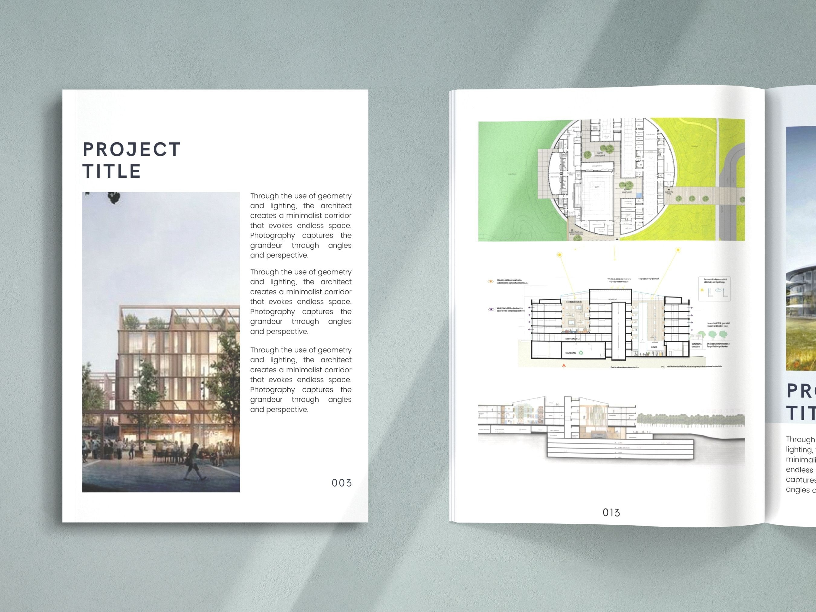 Architecture Design Portfolio Template | M.arch Portfolio Application ...