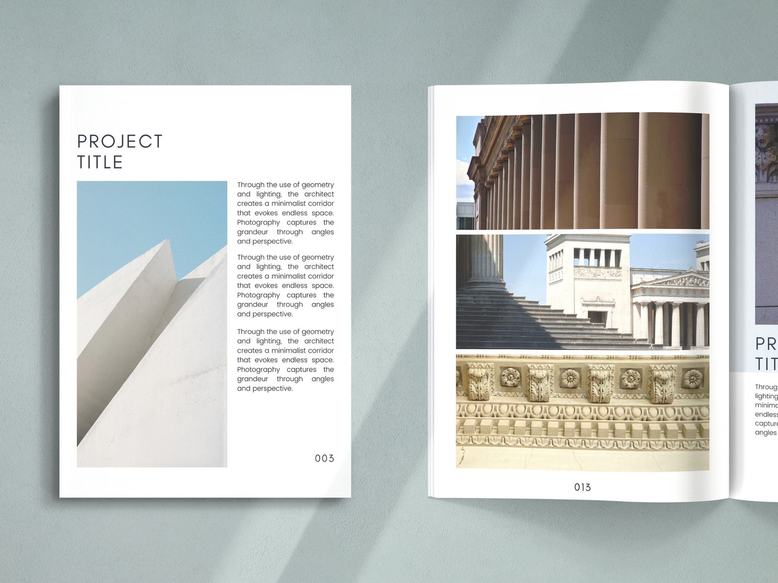 Architecture Design Portfolio Template | M.arch Portfolio Application ...