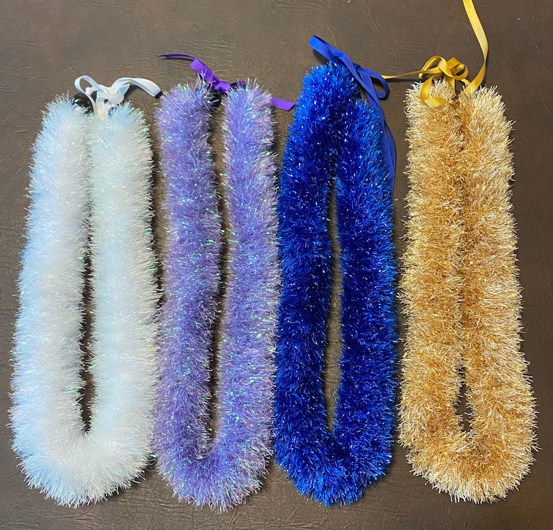 Hawaiian Yarn Lei: Graduation, Birthday, Celebration Gift - Etsy