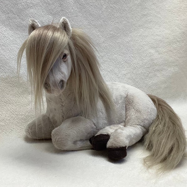 Realistic Plush Horse - Etsy