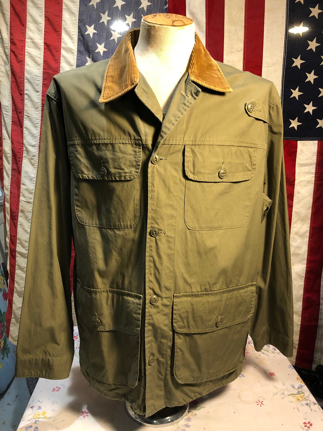 Ralph Lauren Original 1990's Forest Ranger Fishing Bird Watching ...