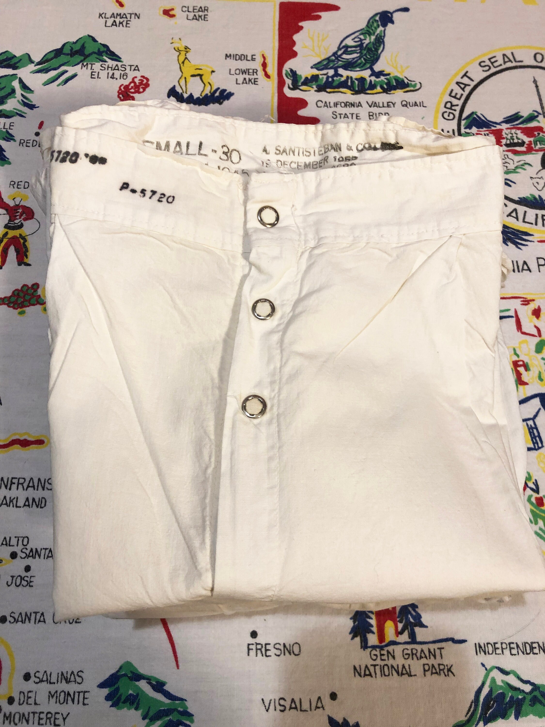 Military Surplus 5 Pairs of Original 1950's USGI Army Cotton Underwear ...