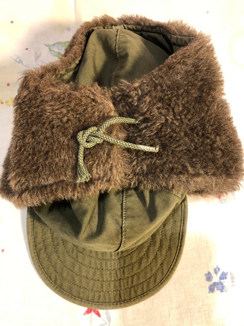 Military Surplus 1950's US Army Issue M1951 Cap Field Pile OD Green ...