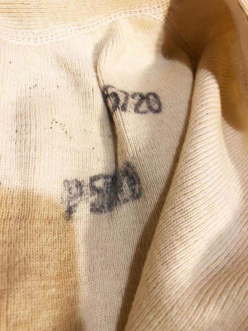 Military Surplus 1950's USGI Original Army Thick Wool Winter Long Johns ...