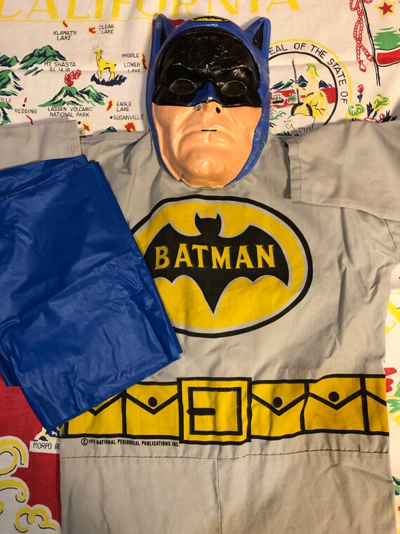 Original Ben Cooper Batman Halloween Costume 1970's … - Gem
