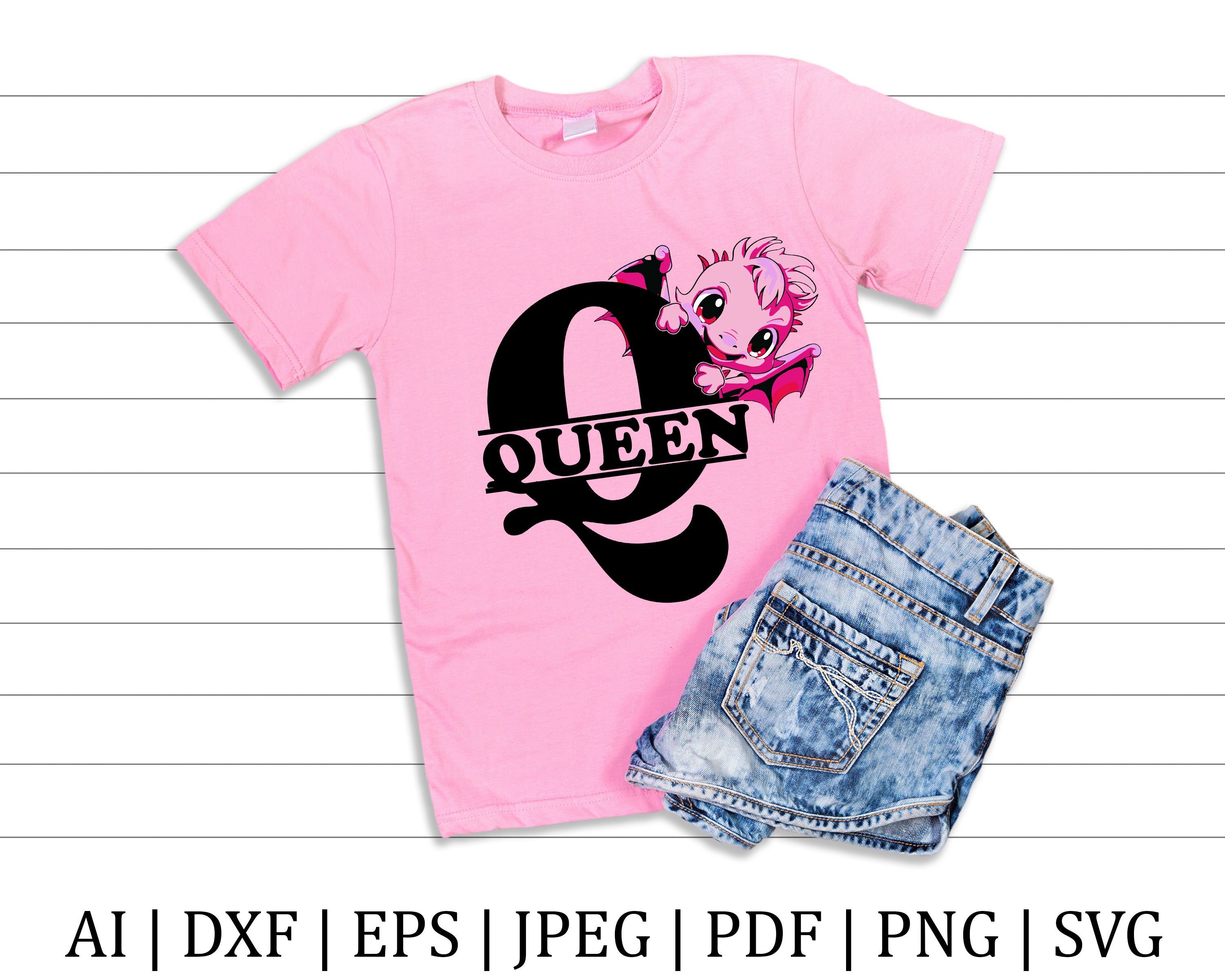 Split Monogram Dragon SVG DXF PNG Split Monogram Frame - Etsy