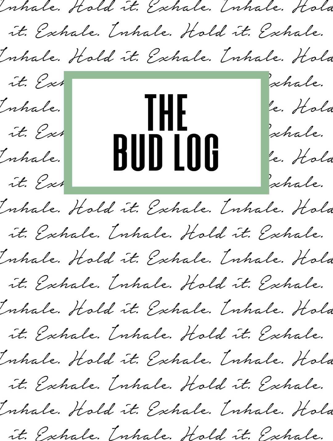 DIGITAL* the Bud Log - Etsy