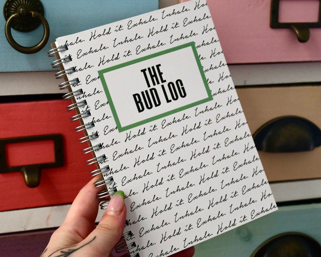 The Bud Log, Cannabis Journal, Weed Log, Journal, Weed Tracker, Bud ...
