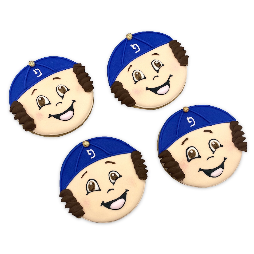 12 Upsherin Boy Cookies, 3rd Birthday, 3 Bday, Upsherin, Third ...