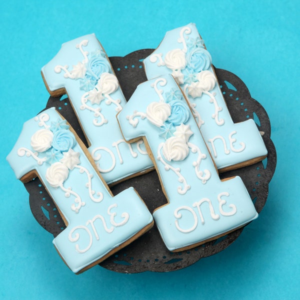 1st Birthday Cookies - Etsy