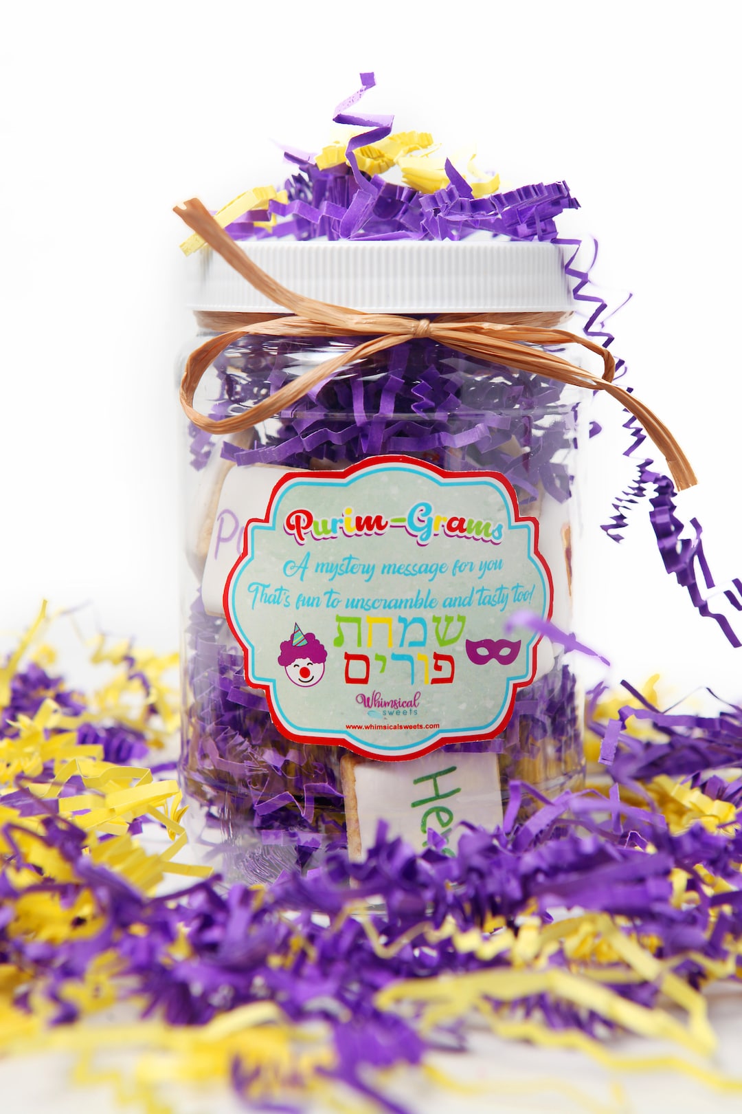 Purim-grams: Chag Sameach, Happy Purim, Cool Purim Gift, Unique Purim ...