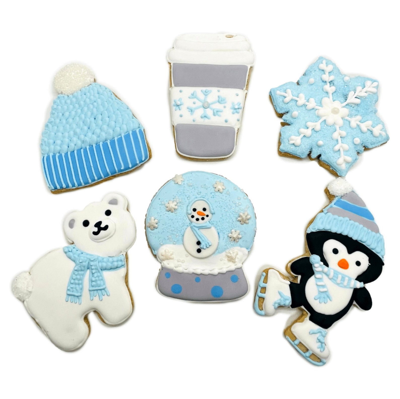 Wonderful Winter Wonderland Cookie Kit, DIY Cookie Decorating, Cookie ...