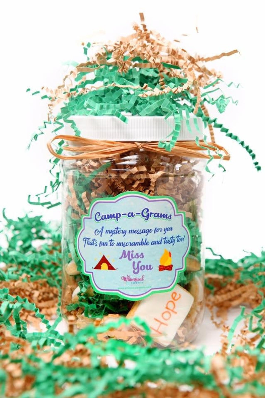 Summer Gift - Camp Miss You Gift - Sleepaway Camp - Dairy-free - Custom ...