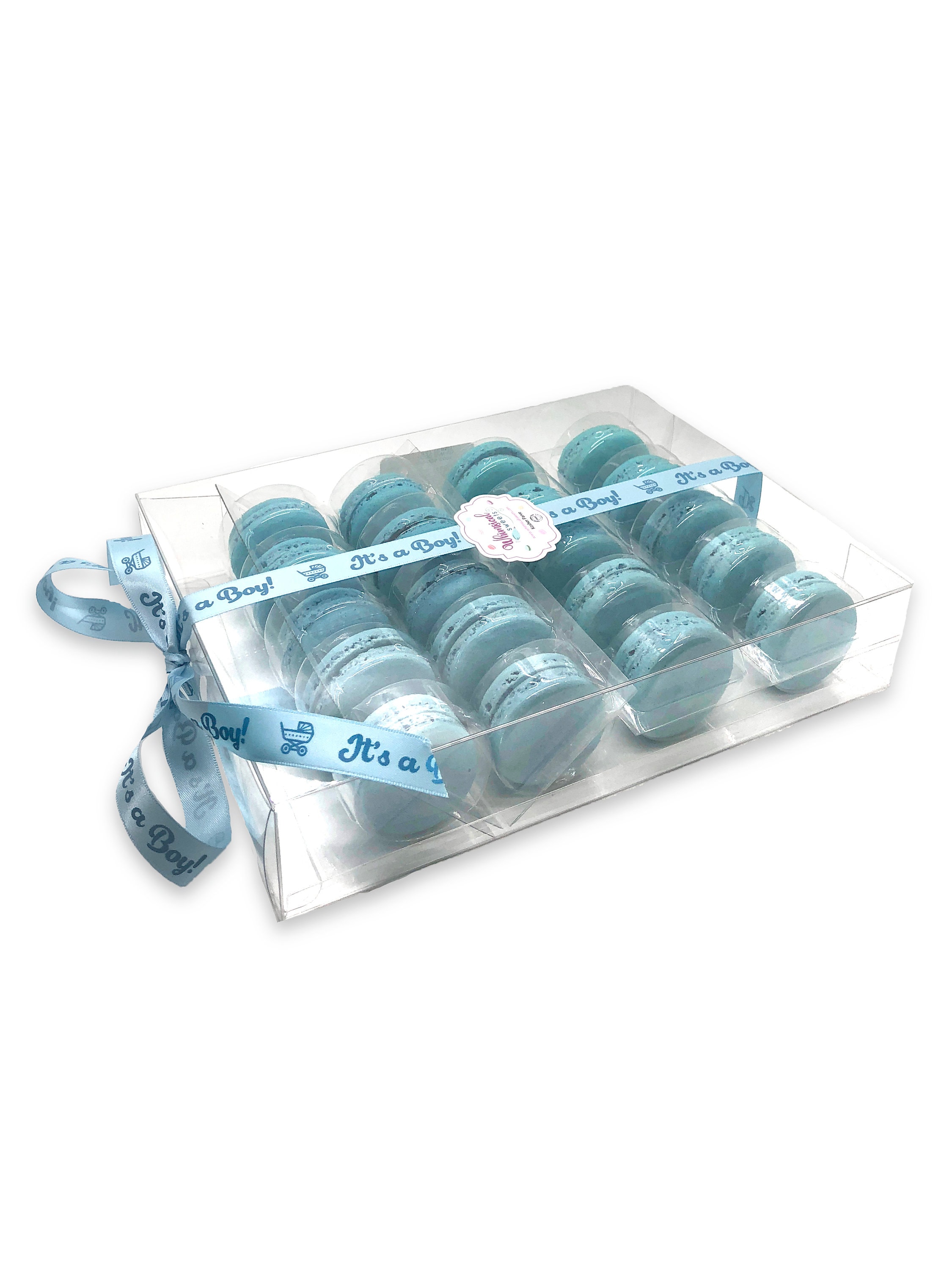 It's A Boy Macaron Gift Set Kosher Glutenfree | Etsy