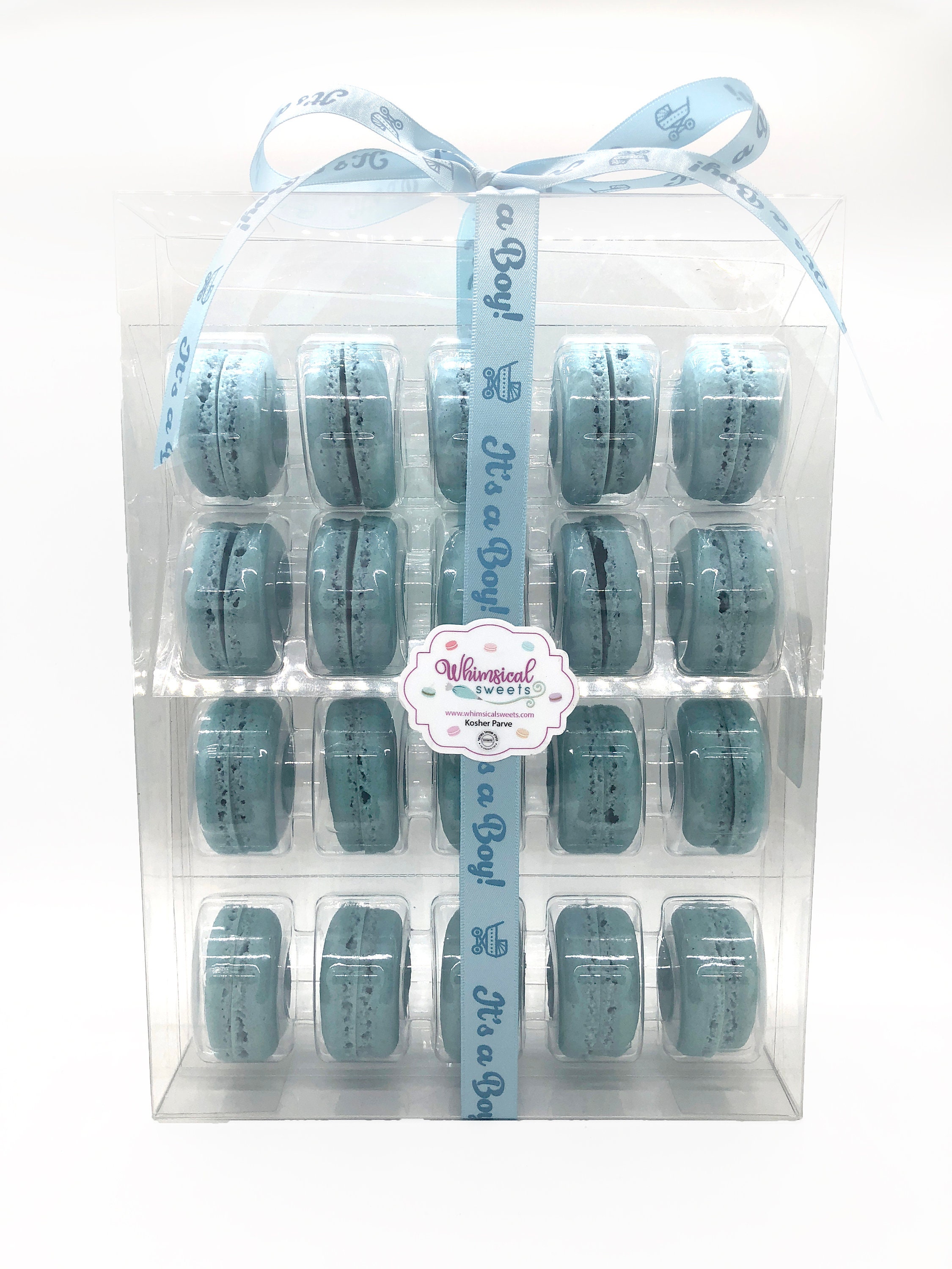 It's A Boy Macaron Gift Set Kosher Glutenfree | Etsy
