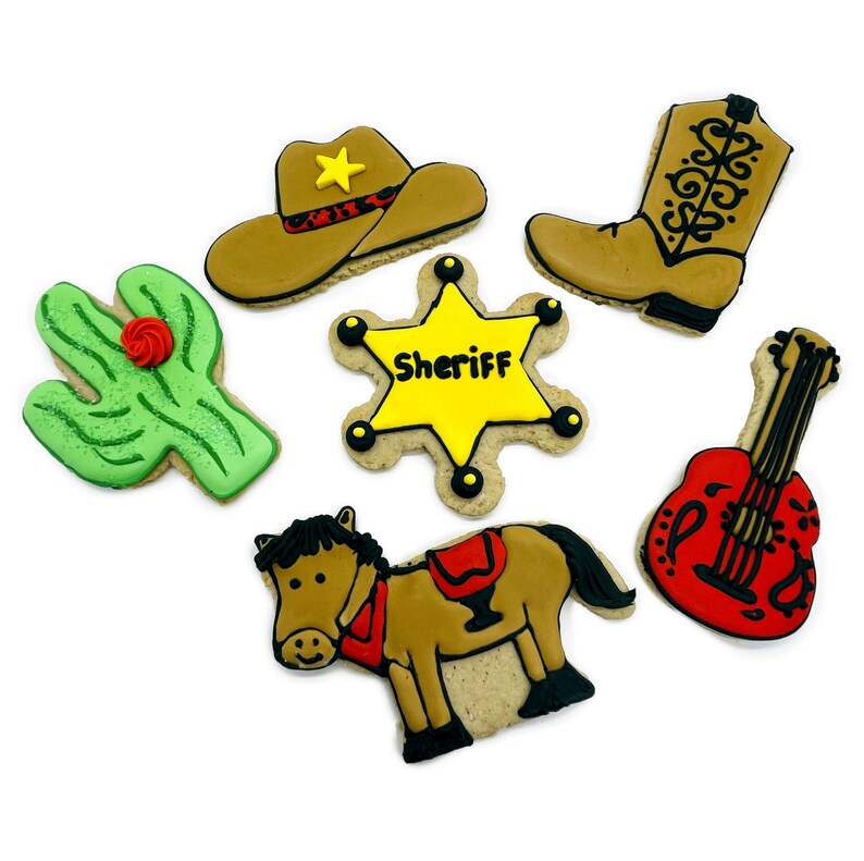Wild Wild West Cookie Kit DIY Cookie Decorating Cookie Kits - Etsy