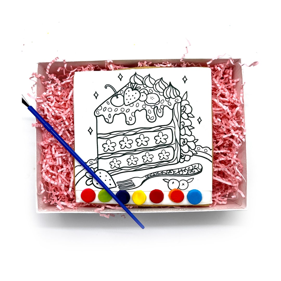 Cake Paint Your Own Cookies Great For: Birthday Party, Party Favors ...