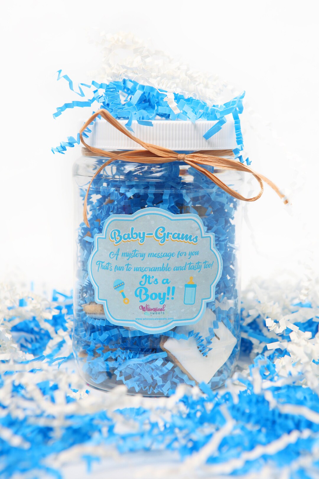 It's a Boy! Baby-grams: Cute Baby Shower Gift, Birth Gift, Dairy-free ...