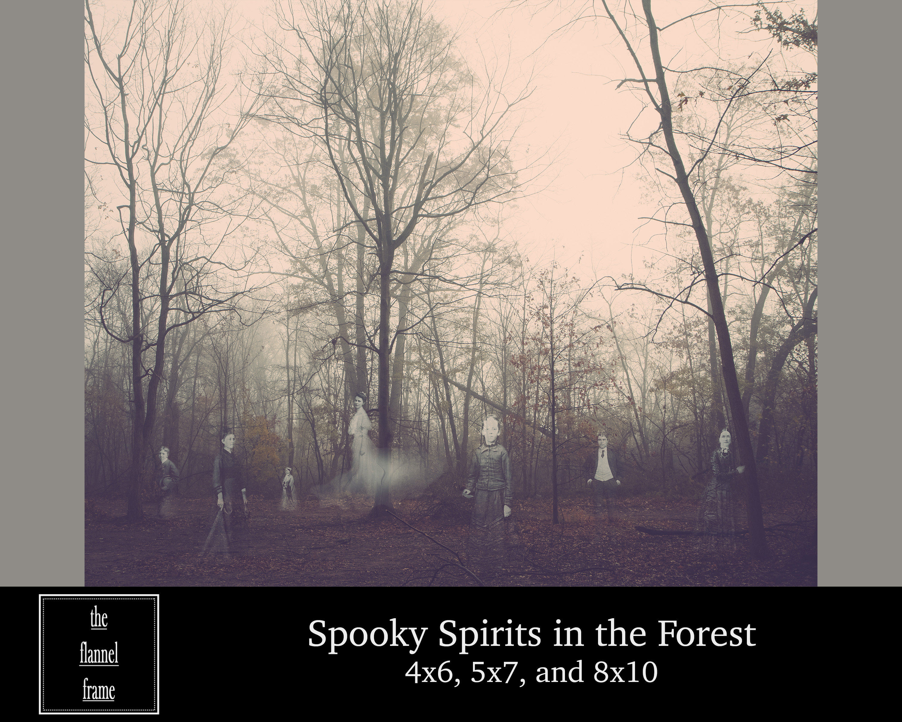 Halloween Ghost Photo Spooky Spirits Photograph Creepy | Etsy