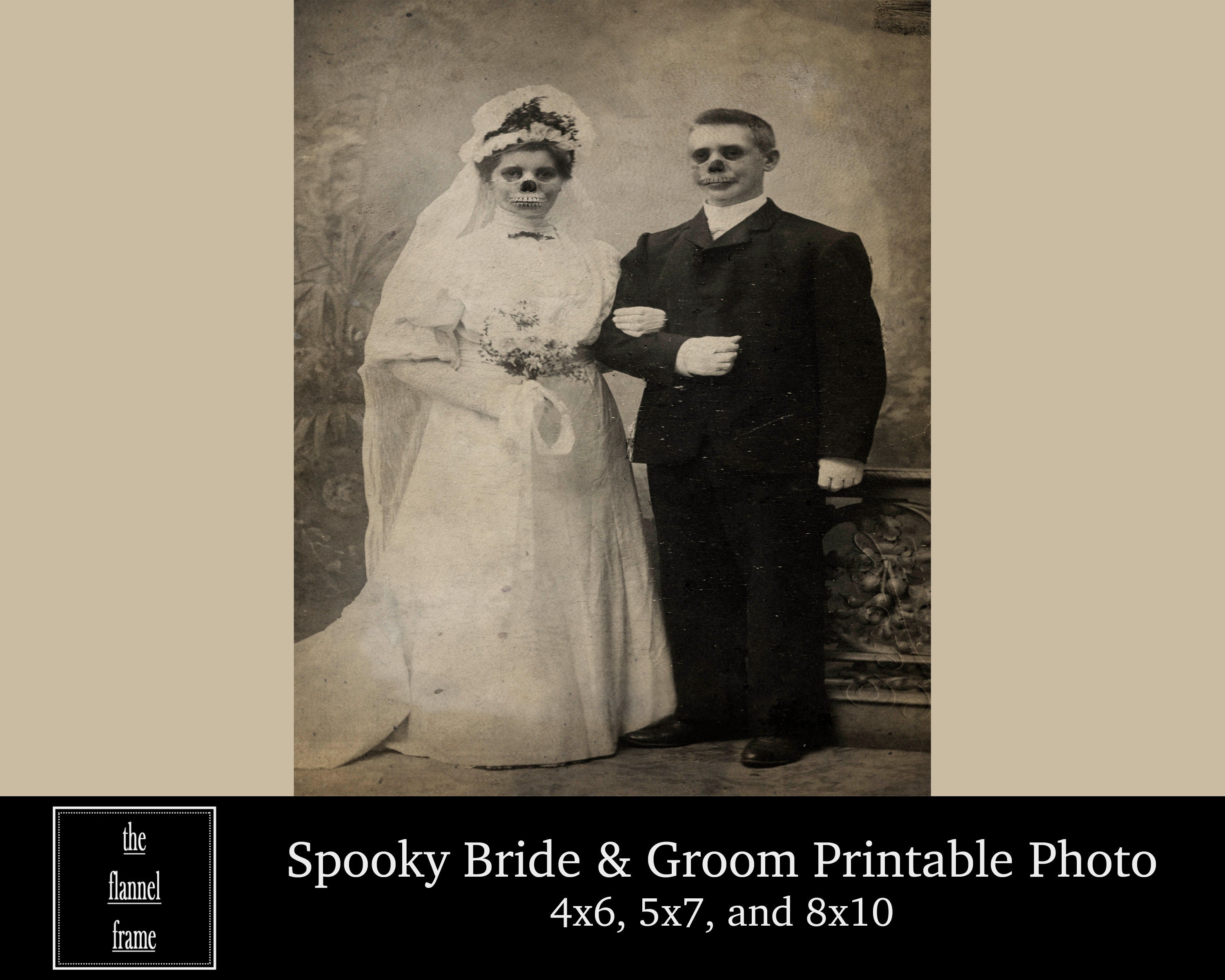 Scary Bride And Groom