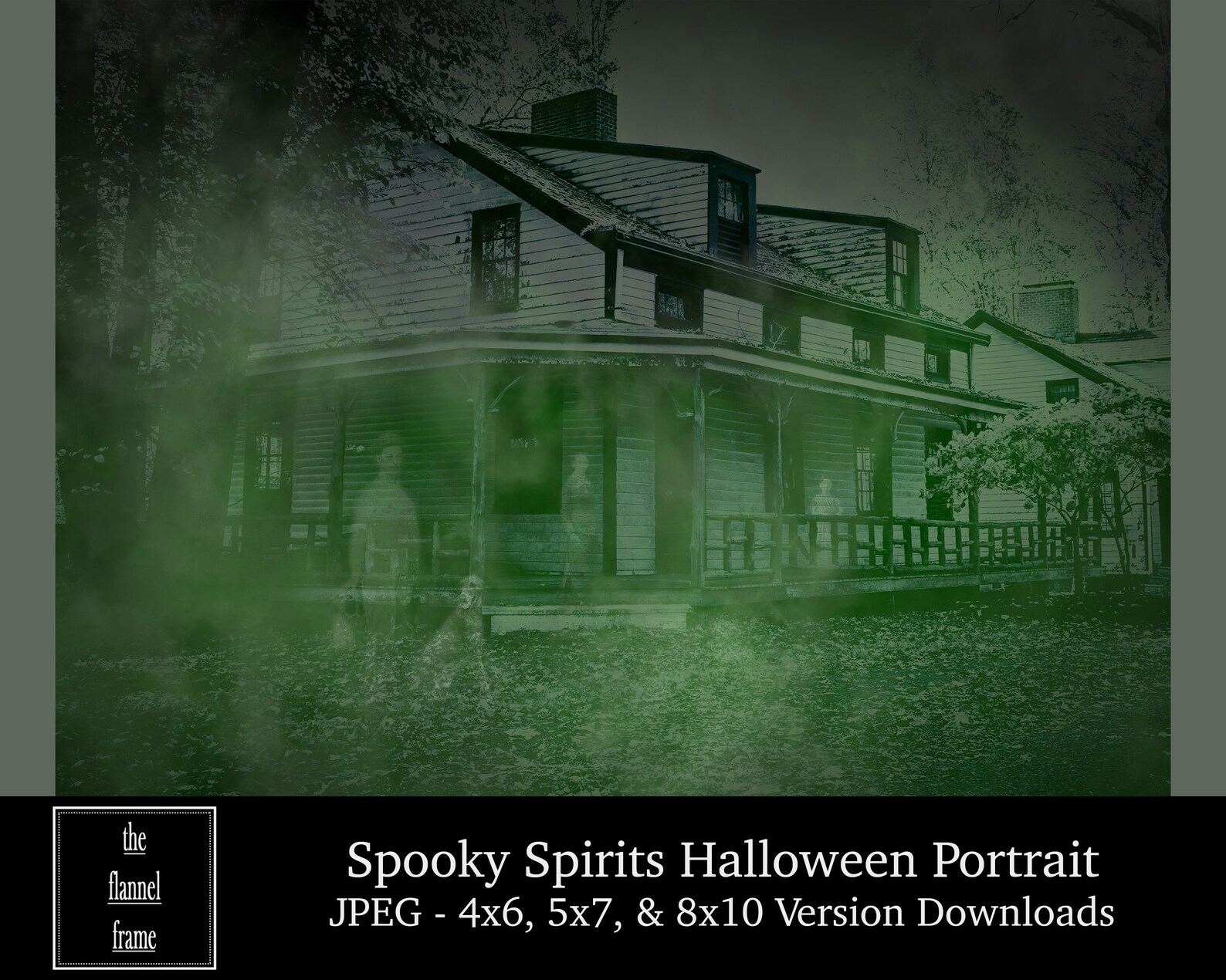 Halloween Ghost Photo Spooky Spirits Photograph Creepy | Etsy