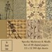 Halloween Digital Paper Set- Instant Download - 12 X 12 Vintage ...