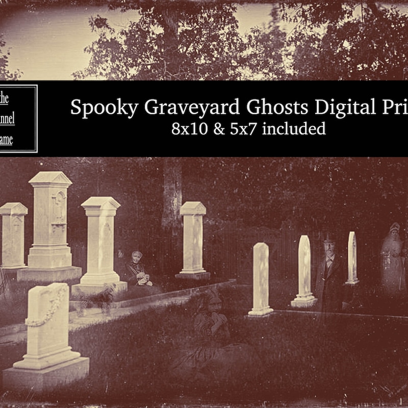 Graveyard Photo - Etsy