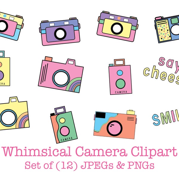Whimsical Camera - Etsy