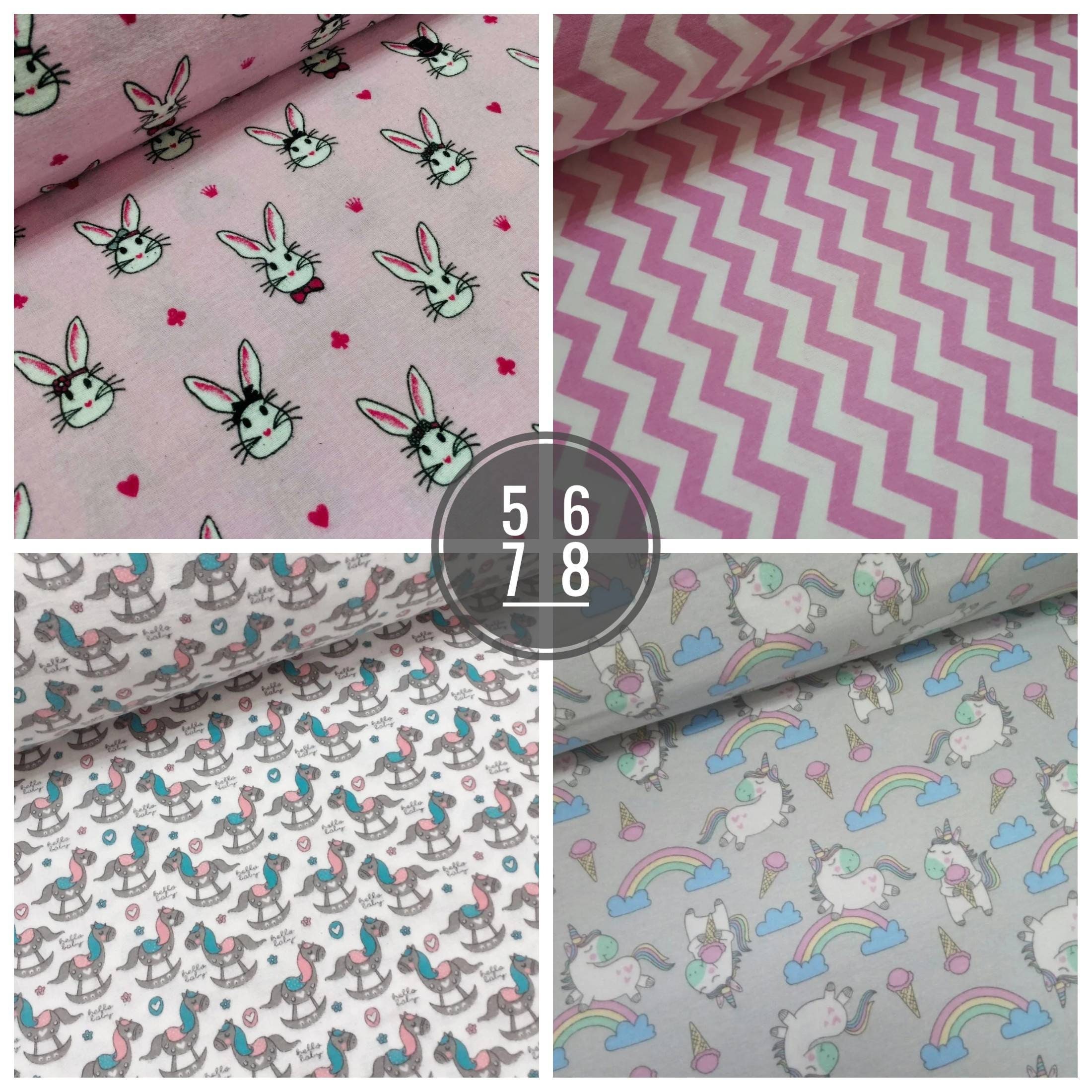 Baby flannel fabric by the yard Gray flannel cotton fabric | Etsy