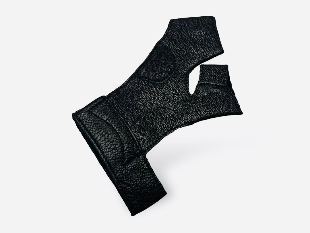 Deer Skin Archery Bow Hand Protector - Archery Bow Protector - Bow Hand ...